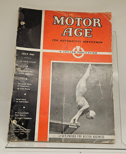 Motor Age Magazine July 1941 Vintage | eBay