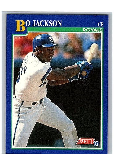 1991 Score Baseball Card Single - #5 Bo Jackson | eBay