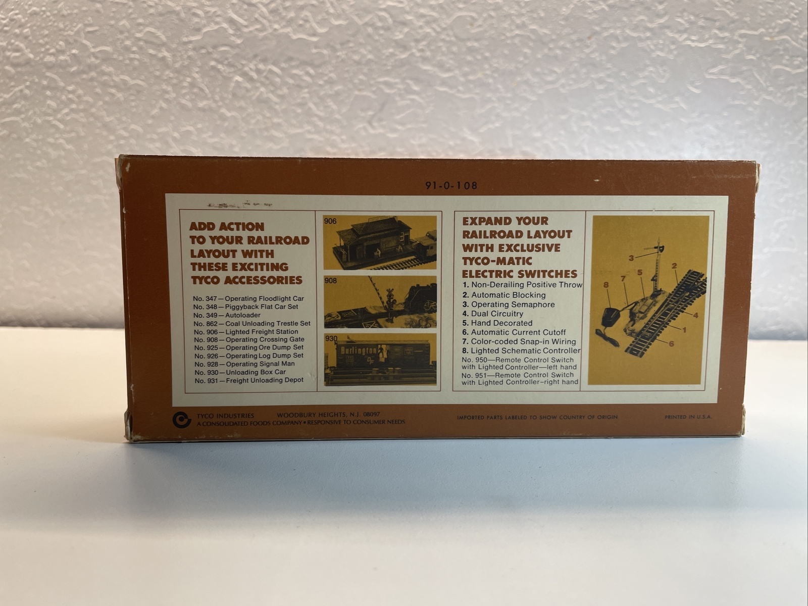 Vintage TYCO 1860 Horse Car Ho Scale WESTERN & ATLANTIC 323A:400 | eBay