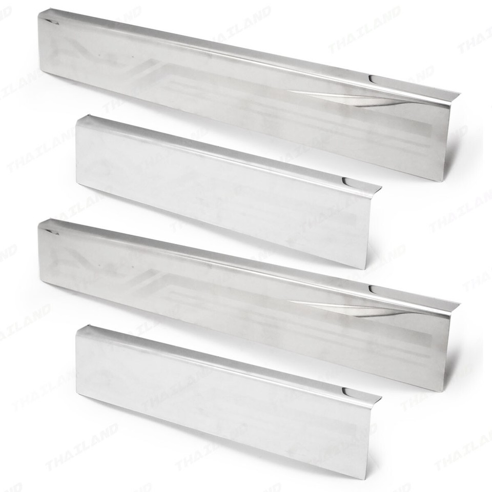 4 Door Stainless Scuff Plates Sills For Ford Ranger XLT Wildtrak 2022 ...