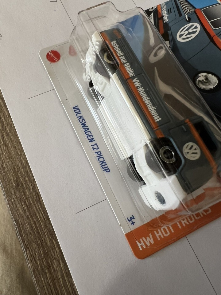 2024 Hot Wheels Volkswagen T2 Pickup 42/250 VW ERROR DOUBLE DECAL ...
