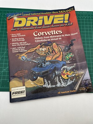 Drive! Magazine | August 2000 | Corvettes & Ed Roth | eBay