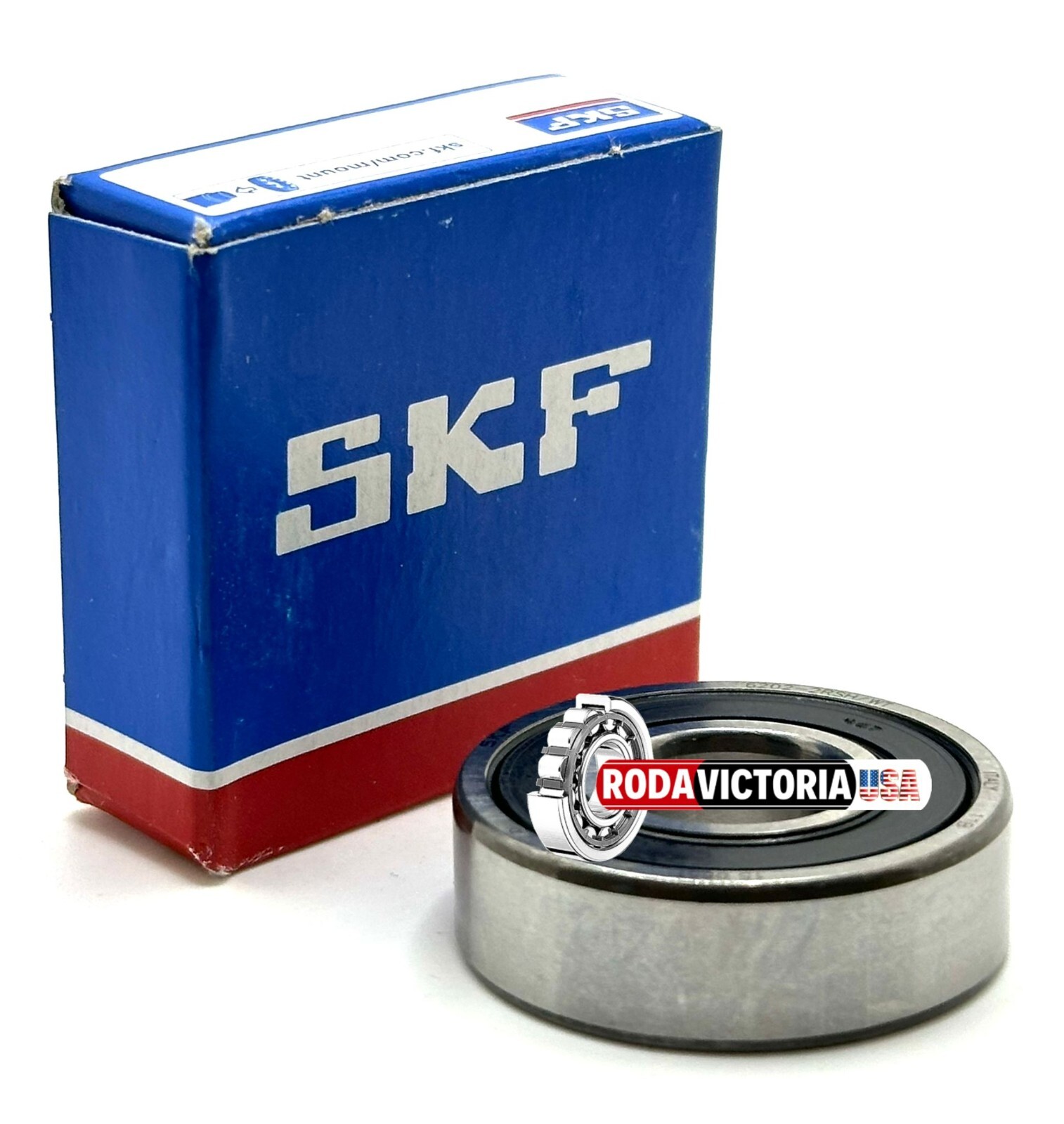 SKF 6202 2RSH/C3 WT BALL BEARING, RUBBER SEALED +70 to +120 °C ...
