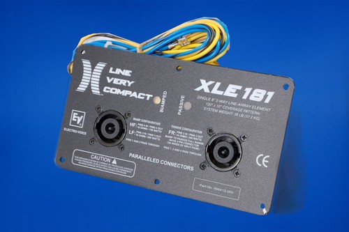 Electro-Voice Biamped Back Panel Assembly Paralleled Connectors for the ...