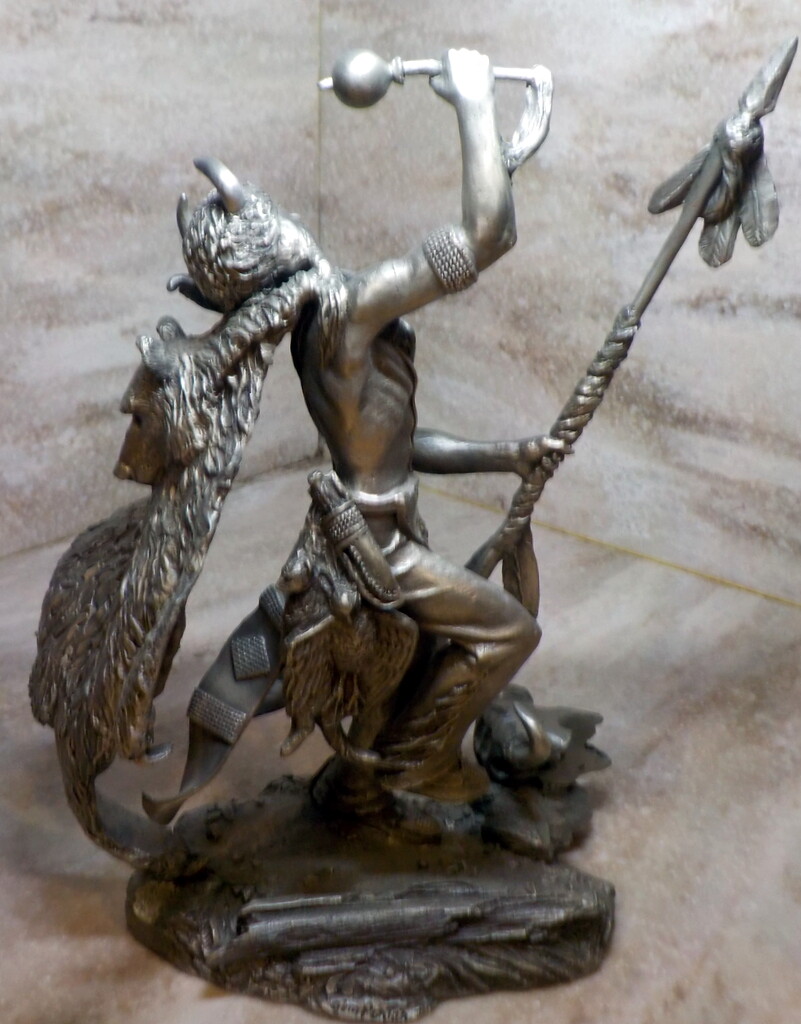 Jim Pinter Pawnee Shaman Pewter Sculpture | eBay