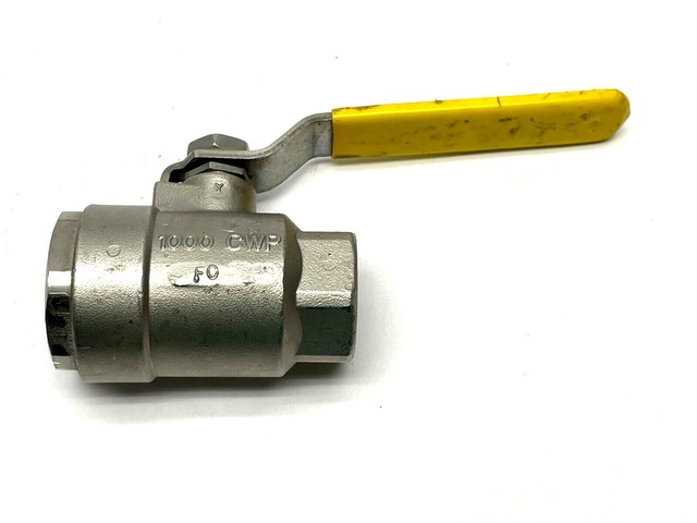 Apollo 76f-104-01a Stainless Steel Ball Valve 3/4" RPTFE Mptfe Cf8m ...