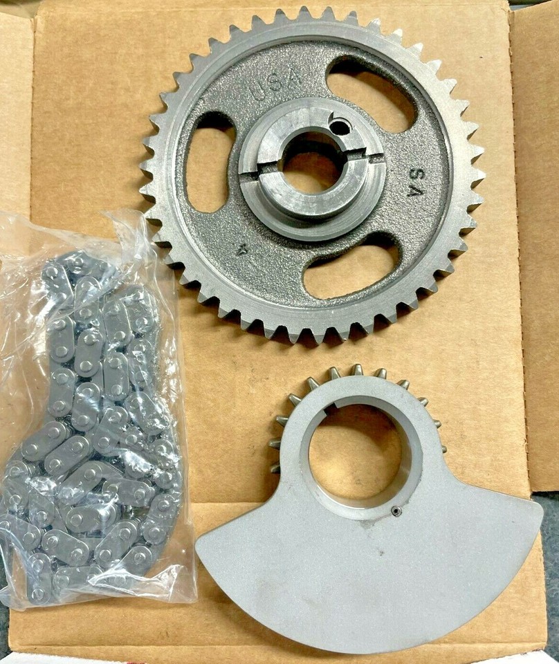 1963-1967 Ford Mustang Shelby 289 HIPO Timing Chain Set & Crankshaft ...