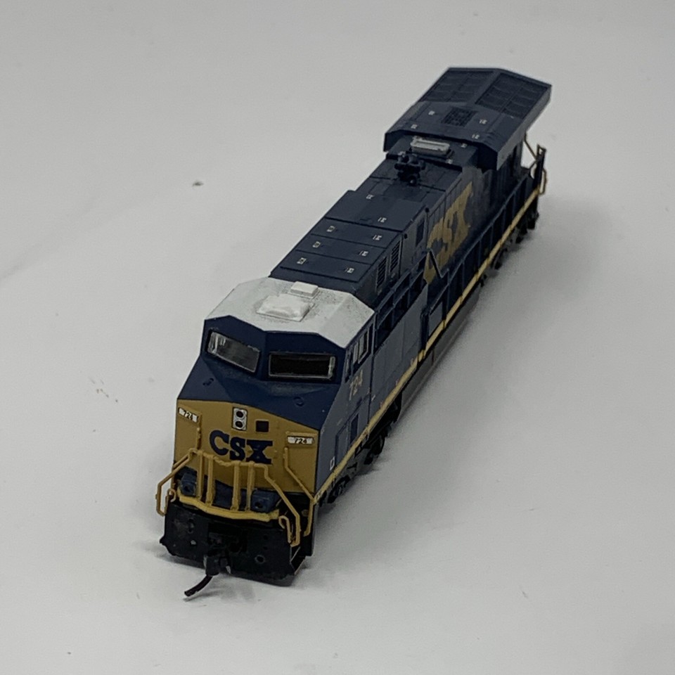 Unknown Brand N Scale CSX "Gevo" Diesel Locomotive #754 Untested | eBay