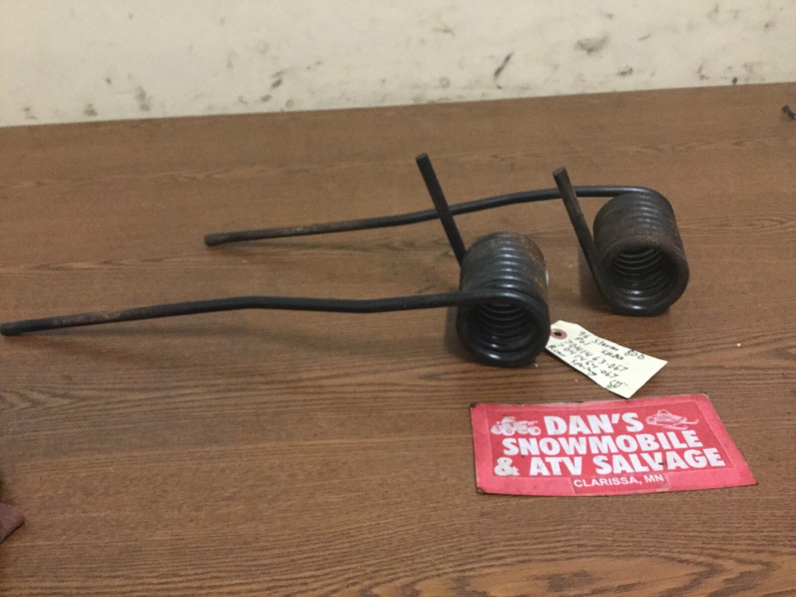 Torsion Spring Rear # 7041463-067, 7041464-067 Polaris 1996 Storm 800 ...