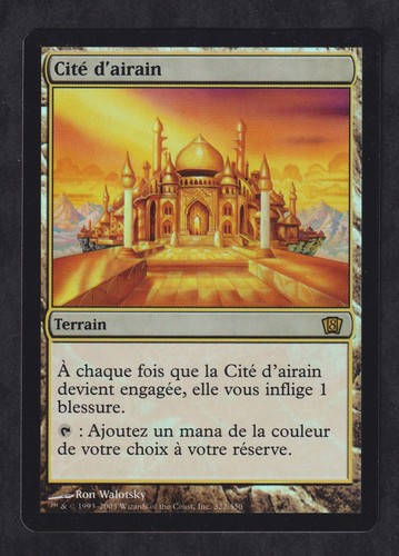 Magic MTG - Cité d'airain - 8ème Edition - EXC - FR - FOIL | eBay
