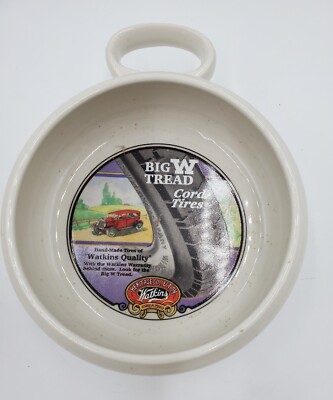 Watkins Heritage Collection Big W Tread Cord Tires Soup Bowl ...