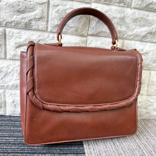VALENTINO Valentino Handbag Leather Valentino From Japan | eBay