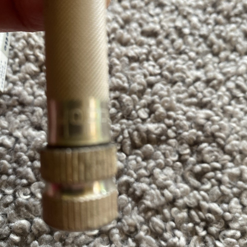 VINTAGE HOFFRITZ NY GERMANY SLANT BAR SAFETY RAZOR IN plastic CASE W ...