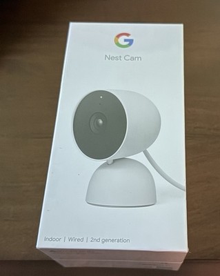 Google Nest Cam Indoor Wired (2nd Gen) – NEW SEALED – Never Opened. | eBay