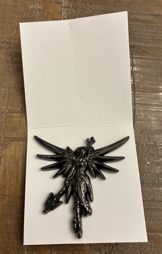 Overwatch Mercy Onyx Black Variant Collectors Pin Blizzcon 2023 Series ...