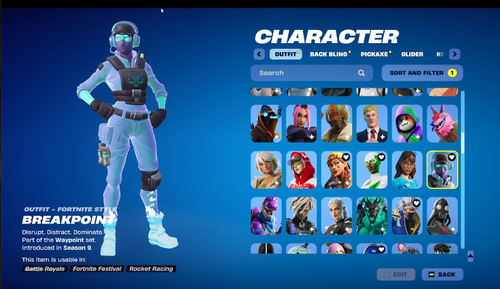 Fortnite Accc, Breakpoint, Lars Save the world , And FN Crew | eBay