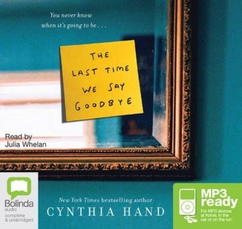 The Last Time We Say Goodbye by Cynthia Hand (Audio CD, 2015) for sale ...