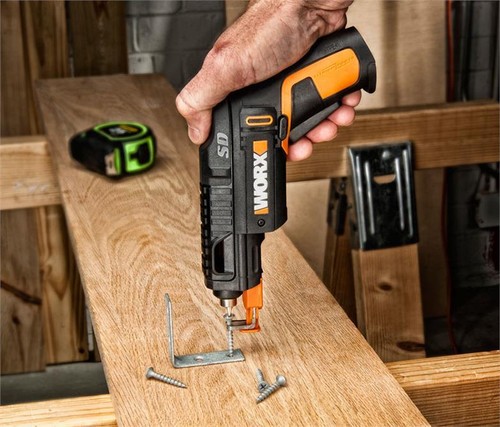 WORX WX255L SD Semi-Automatic Cordless Screw Driver with Screw Holder ...