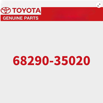 TOYOTA Genuine 4RUNNER Weatherstrip Back Door Glass Outer Hatch 68290 ...