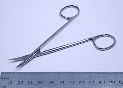 Padgett #P-6760 Littler Suture Carrying Scissors 4¾" Curved Stainless ...