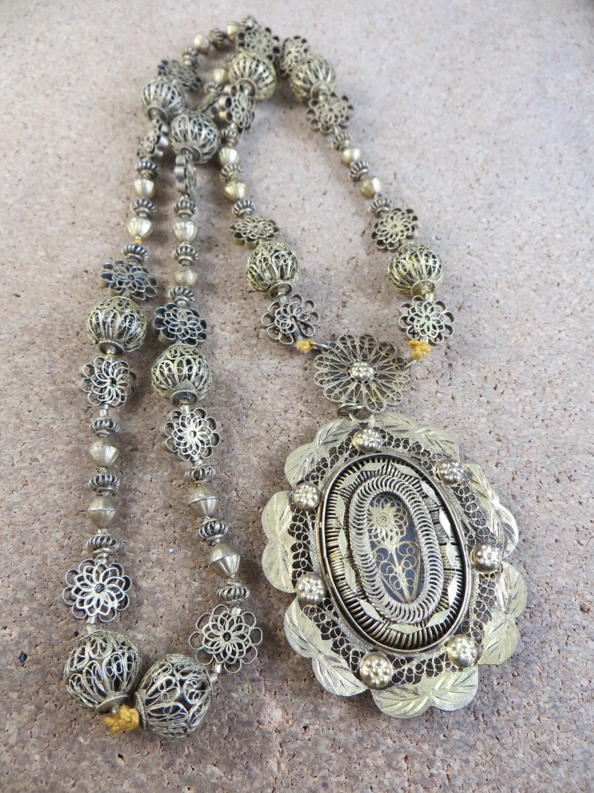 Antique 1800s Spanish Colonial Philippine Filigree Ta… - Gem