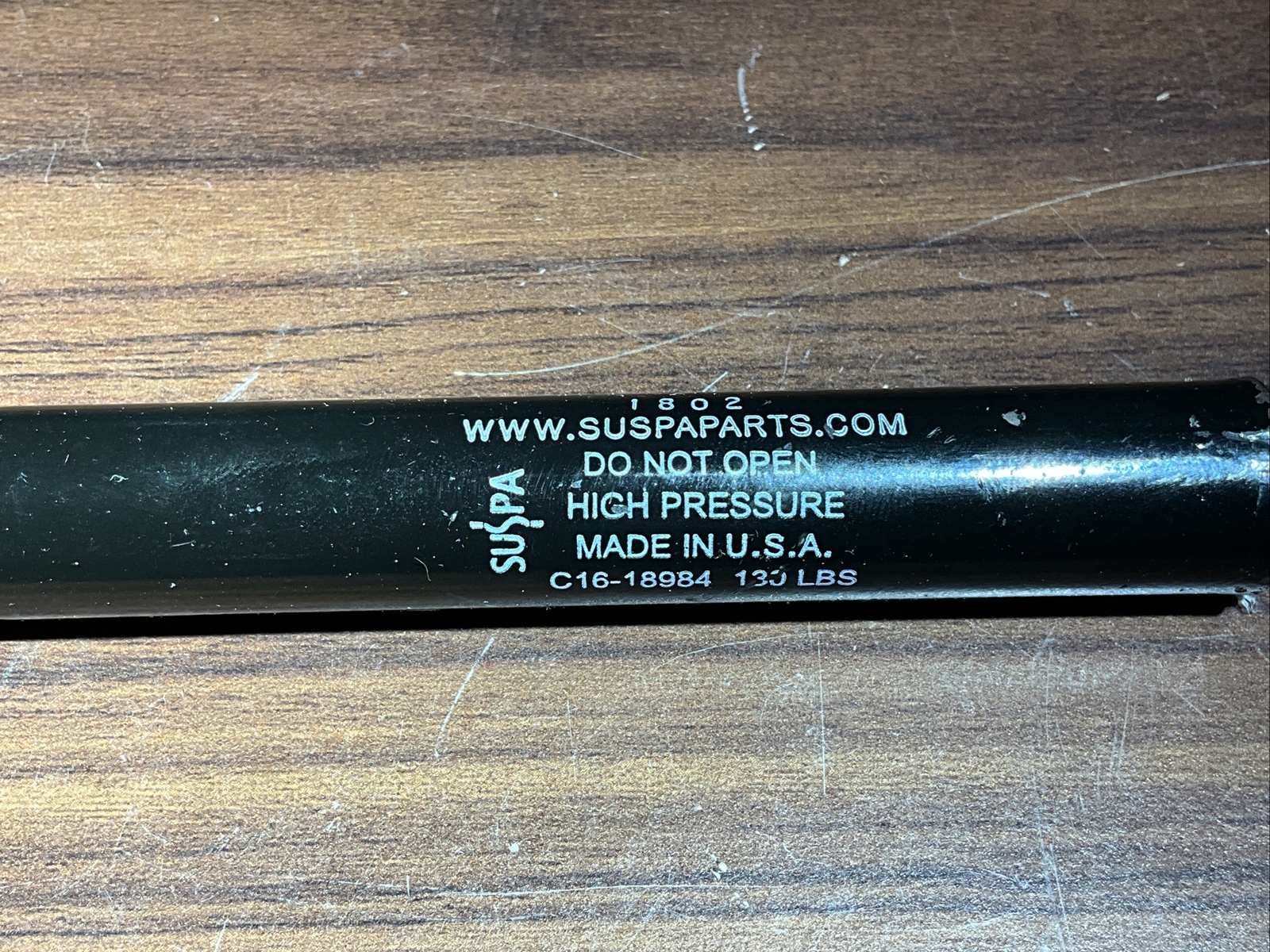 Suspa High Pressure Gas Spring Prop 130lb 3.15 Stroke C16-18984 | eBay