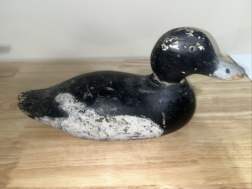 Antique Vintage Wood Duck Decoy Blue Bill Drake No.1 Bluebill Drake | eBay