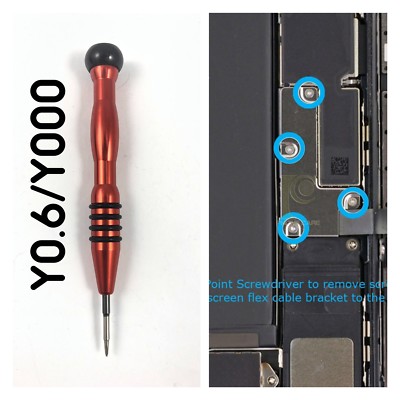 Screw Driver Y0.6mm tri-pontos Steel Screwdriver Key Tri-wing for ...