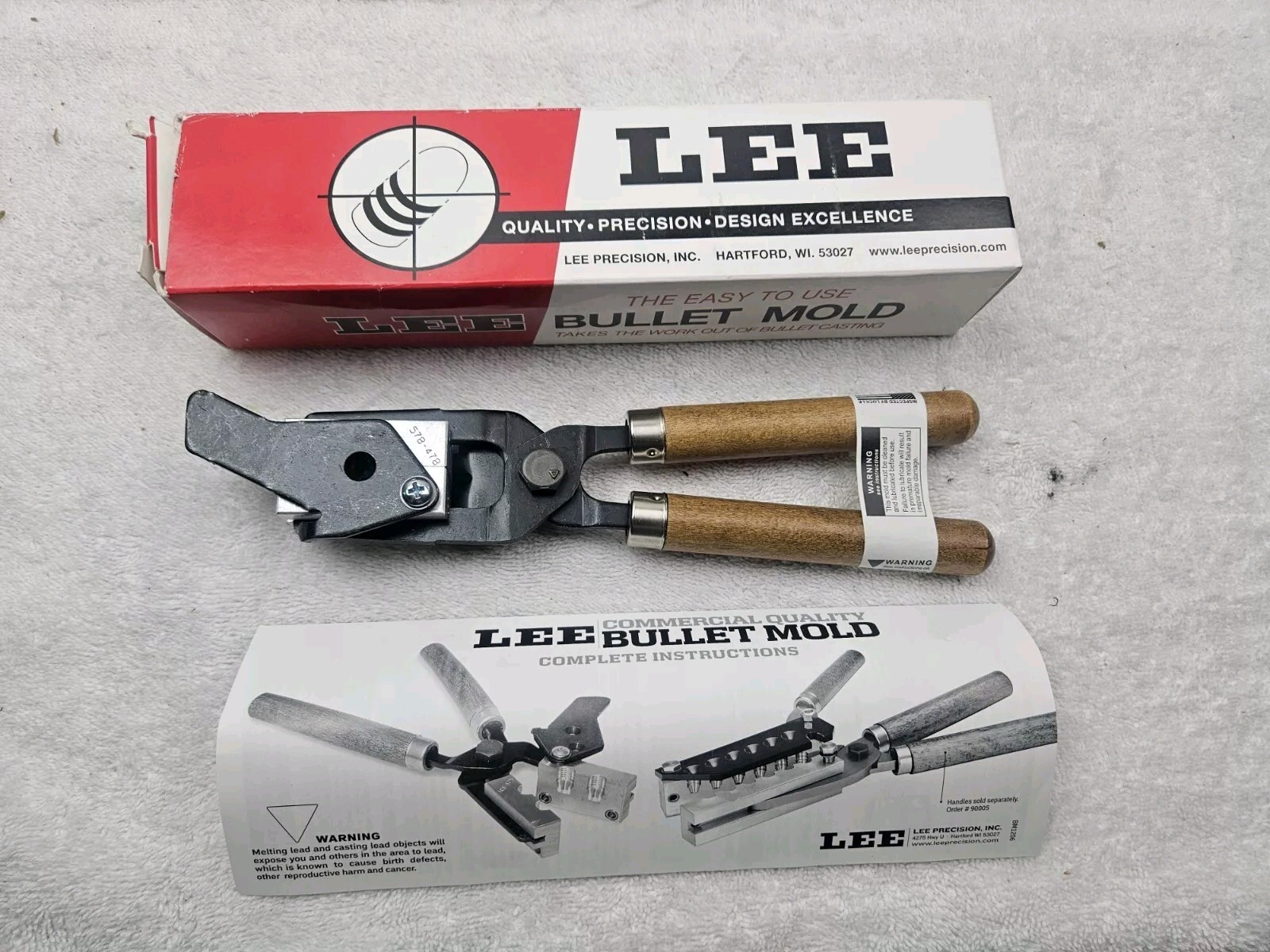 LEE BULLET MOLD 578-478-M BRAND NEW IN BOX UNUSED SINGLE CAVITY MINIE ...