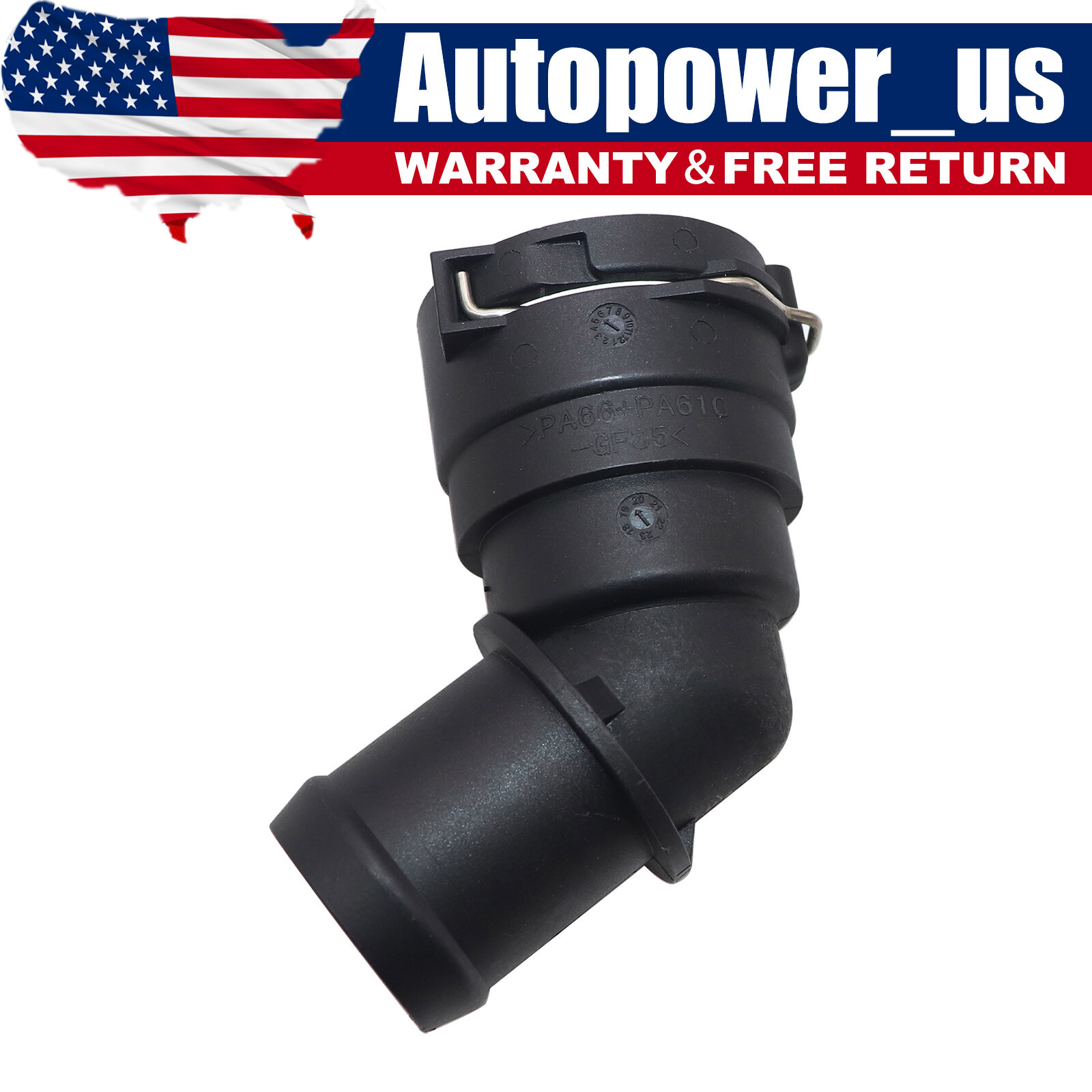 Engine Coolant Hose Connector Fits 2003-2012 Honda Accord 19503-RAA-A01 ...