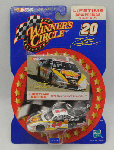 WINNERS CIRCLE 1998 SHELL TONY STEWART 1/64 NASCAR #44 LIFETIME SERIES ...