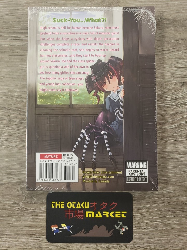 I'm Not A Succubus! vol. 3 by Horitomo / NEW Yuri manga from Seven Seas ...