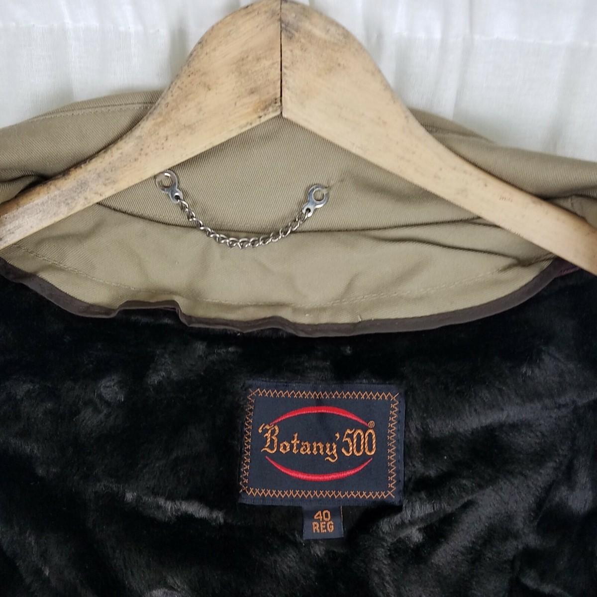 Vintage Botany 500 Insulated Belted Military Trench Coat Vintage Botany 500 Insulated Belted Military Trench Coat