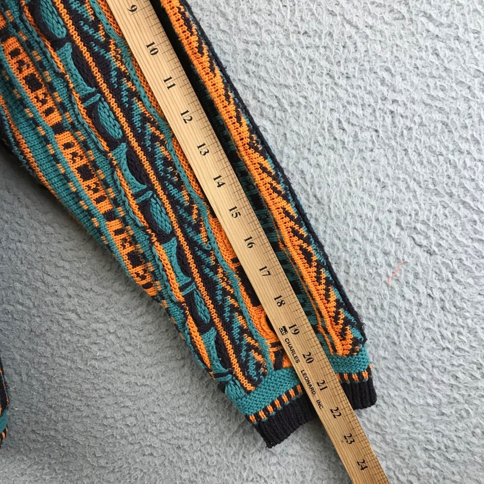 Vintage Lavane Sweater Coogi Style Textile 90s Grail size XL | eBay