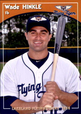 2016 Lakeland Flying Tigers Grandstand #10 Wade Hinkle Albuquerque New ...