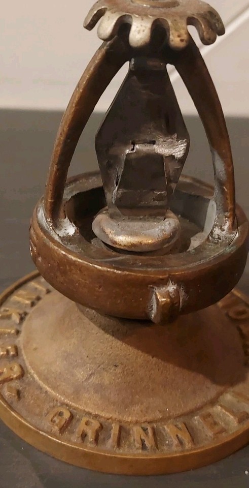 1915 Grinnell Model A Paperweight Fire Sprinkler Head | eBay