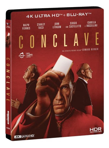 Conclave - 4K (Bd 4K + Bd Hd)Ralph Fiennes, Stanley Tucci, John Lithgow ...