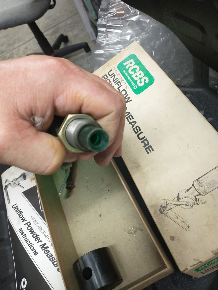 RCBS Reloading Uniflow Powder Measure Combo w/ Both Large & Small ...
