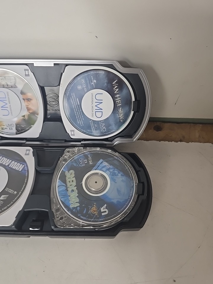 8 PSP UMD Movie Lot Case Action Van Helsing Mad Max Hackers Snatch ...