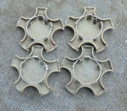 Center caps Hubcaps 2001-2003 Dodge Stratus 5 spoke Silver Alloy Wheels ...