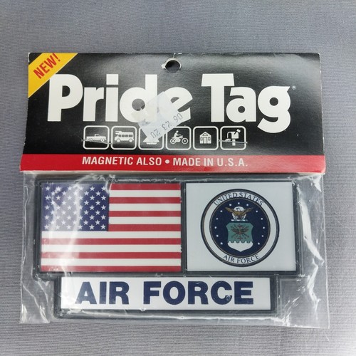 USAF Air Force Pride Tag Magnet Car RV House Mailbox Boat Bumper ...