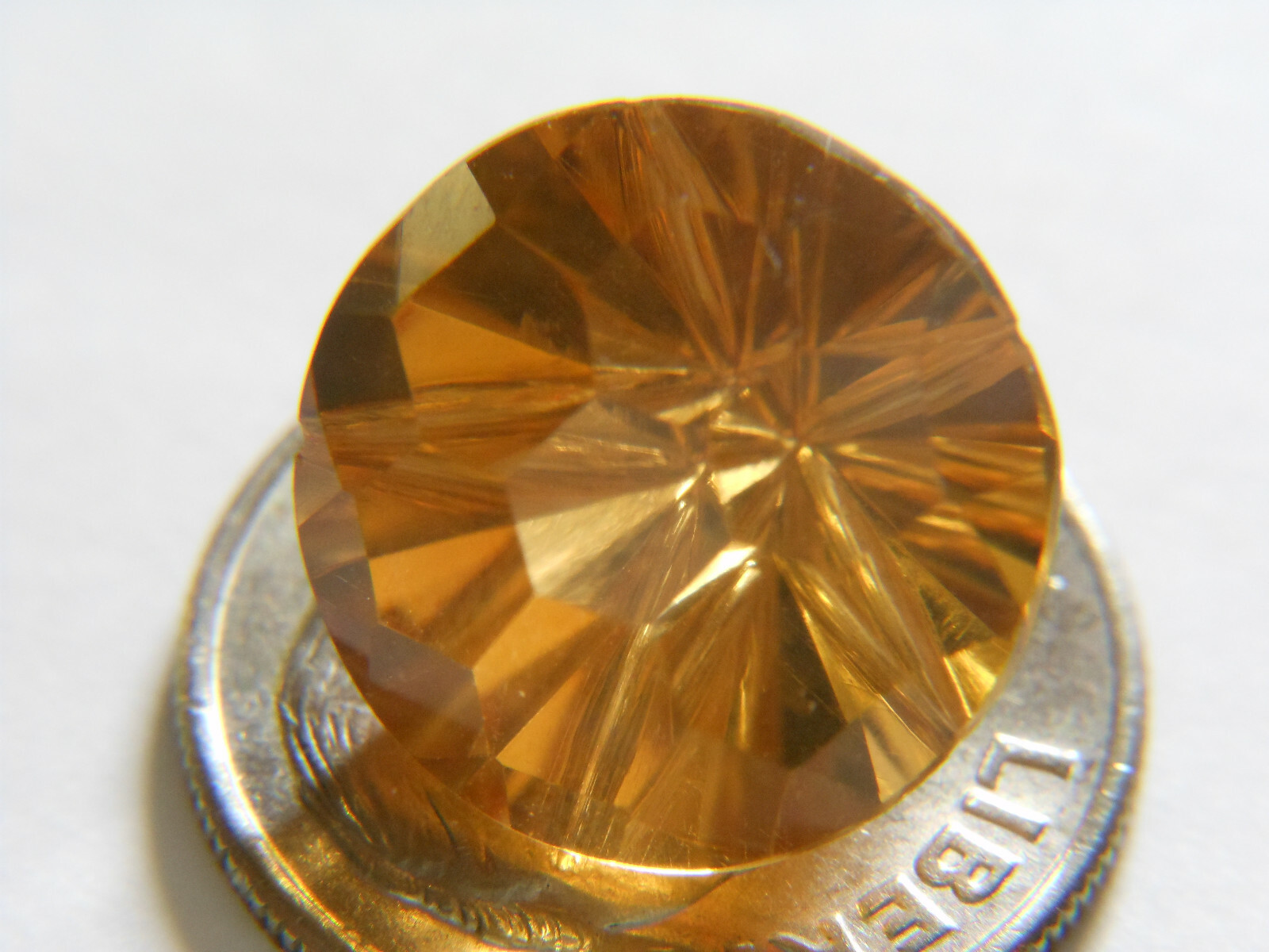 Citrine Starburst Cut 9.06 cts, USA 20 Year Vendor, German | eBay