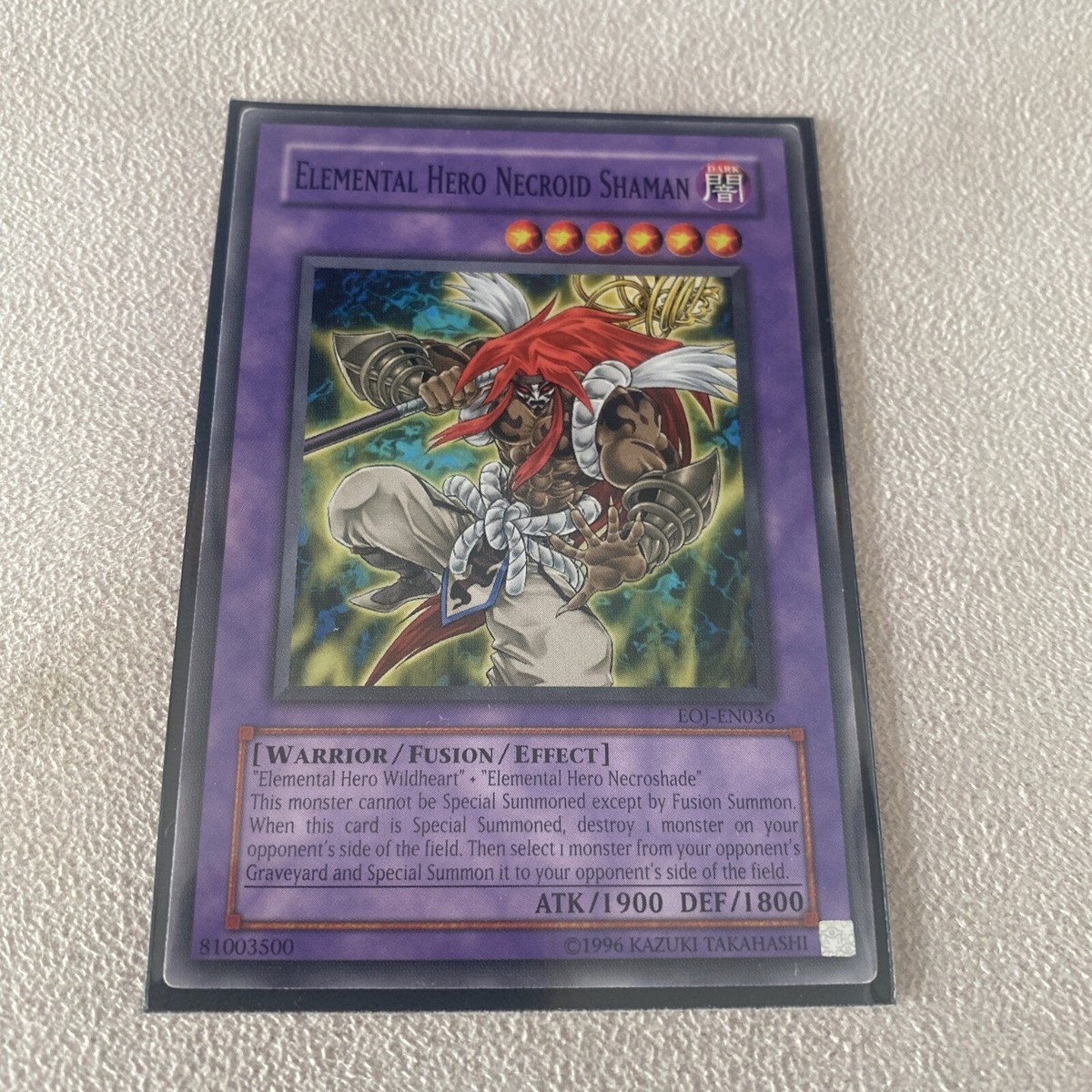 Elemental Hero Necroid Shaman Elemental Hero Necro Knight Fusion