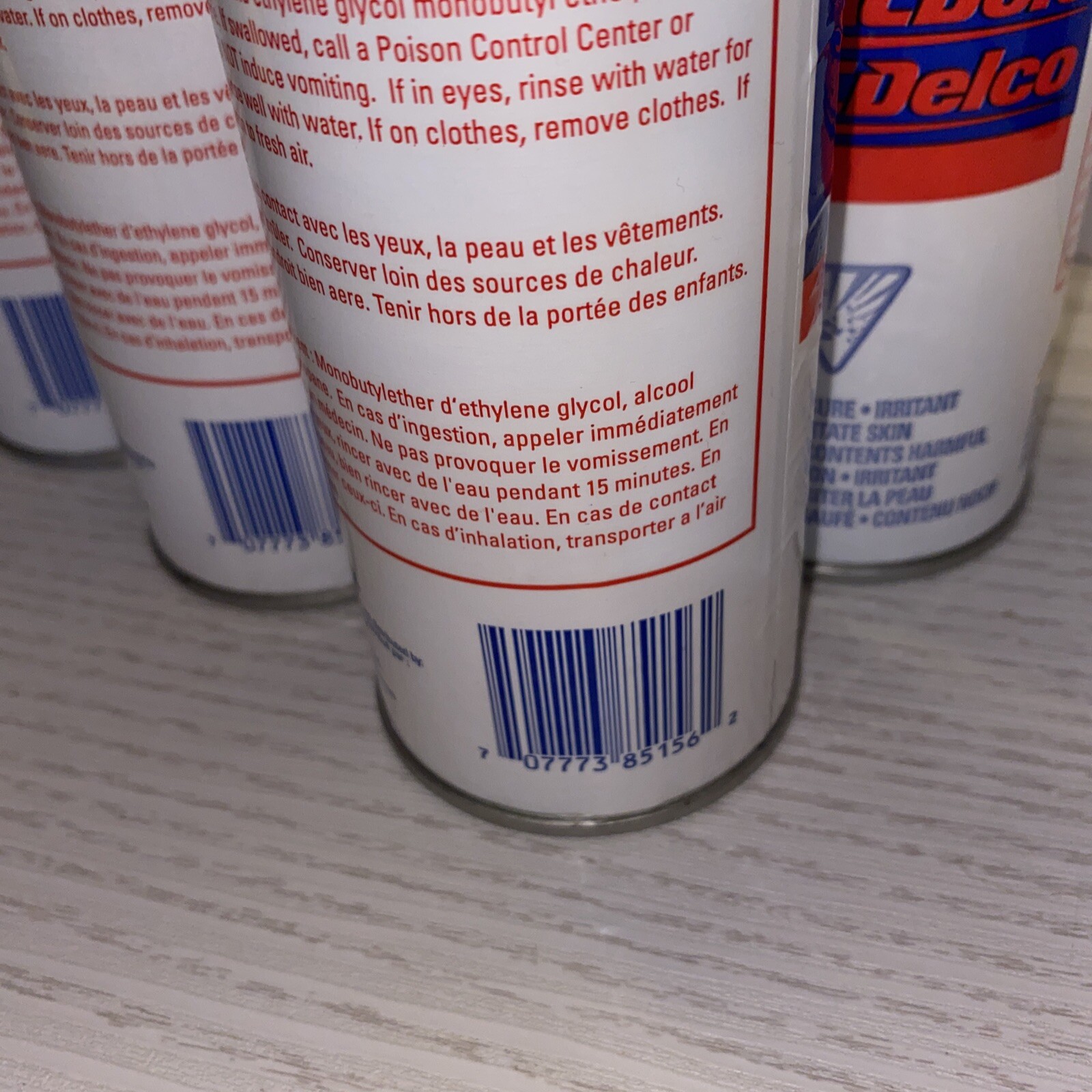 ACDelco Glass Cleaner 1#88865156 Non Streaking Formula 18oz for sale ...