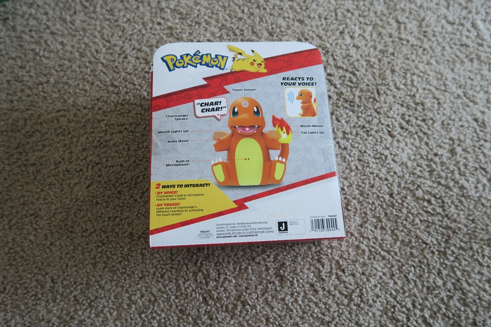 Pokemon My Partner Charmander Electronic Interactive Talking Figure | eBay