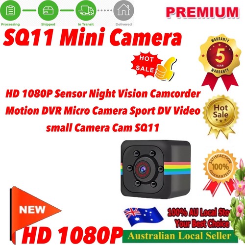 SQ11 Mini Camera HD 1080P Sensor Night Vision Camcorder Motion DVR ...