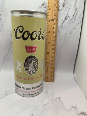 Vintage Coors 16 oz Coors brewing Aluminum, tab large print | eBay