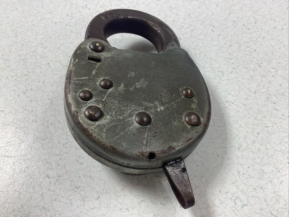 Vintage Penna RR CO PRR Lanc PA USA Lock Pennsylvania Railroad Padlock ...