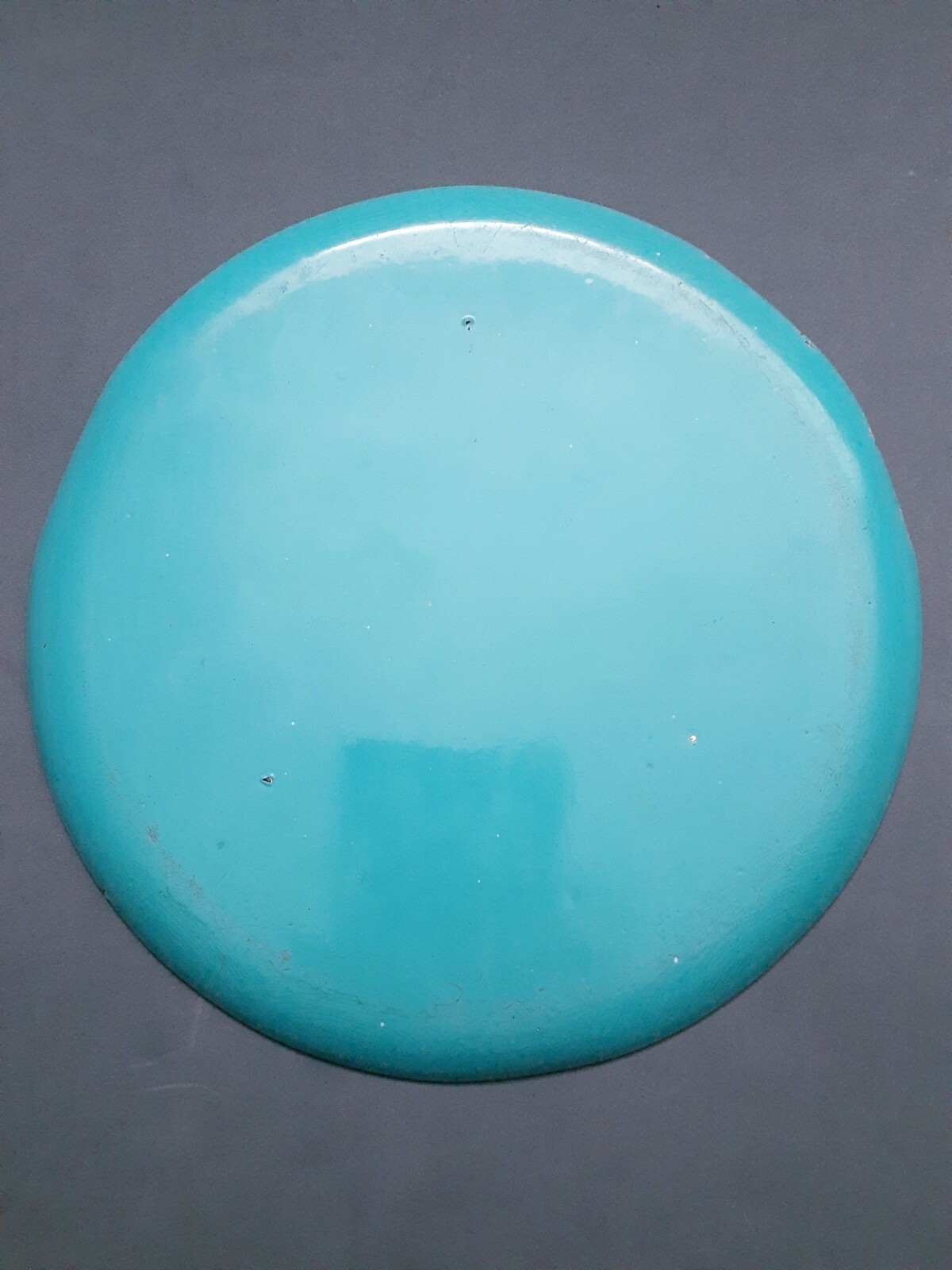 Original Doris Hall enamel on copper Art Deco portrait plate, 8 inches ...