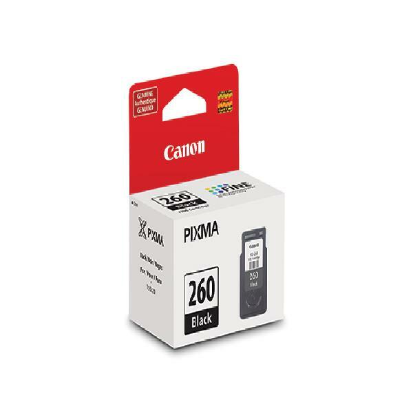 Genuine Original Canon PG260 black ink for PIXMA TS5320 TR7020 TS6420 ...